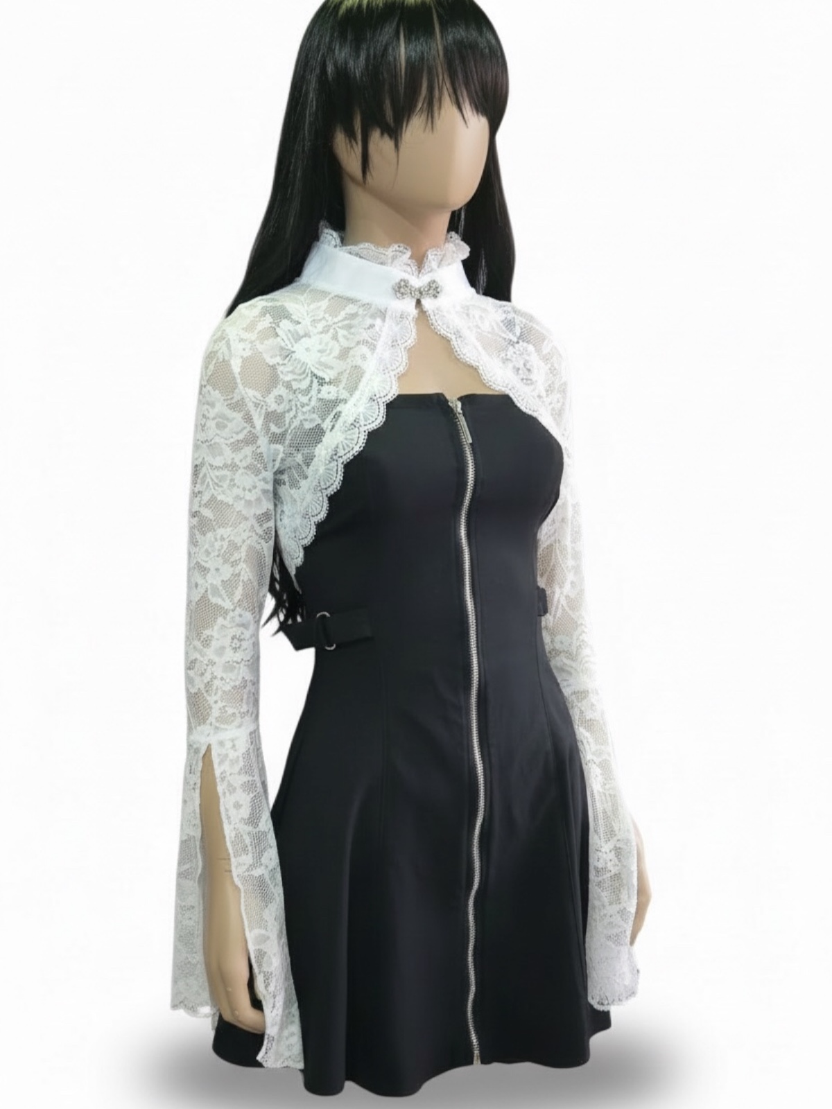 Bolero Blanco Encaje – Tienda Macabra – Alternative Style